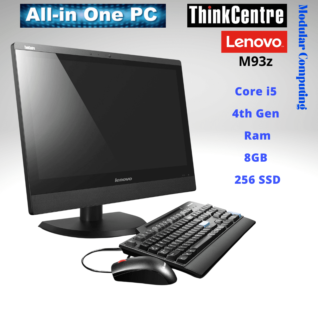 Lenovo Think Centre M93z All-in-One Business PC | Intel Core i5-4th Gen ...